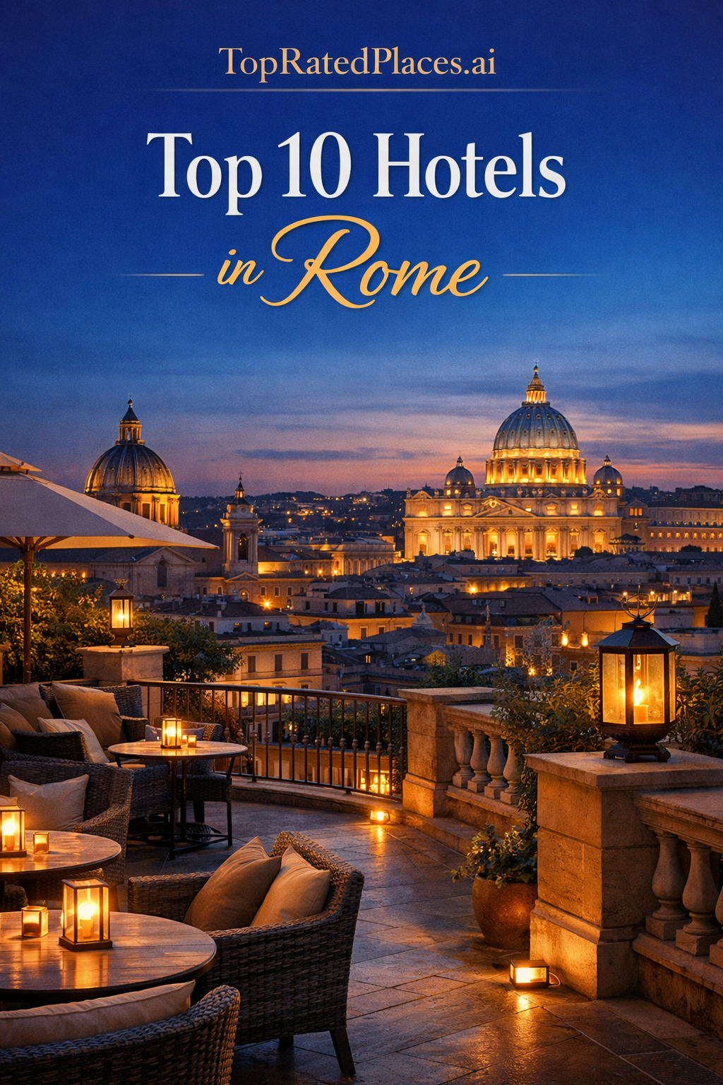 Top 10 Hotels in Rome (2026) | Top Rated Places