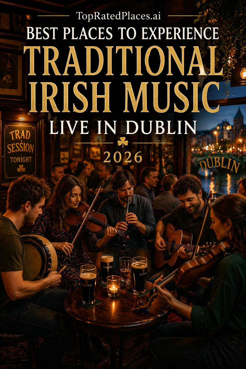 Best Places to Experience Traditional Irish Music Live in Dublin (2026)
